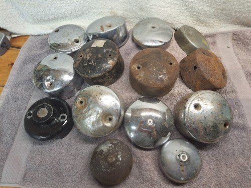 Lot Of 14 Vintage Harley-Davidson Motorcycle Generator End Cap Covers ...