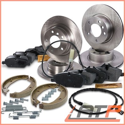 COMPLETE BRAKE KIT SET INCLUDING ACCESSORIES FRONT+REAR SYSTEM LUCAS ...