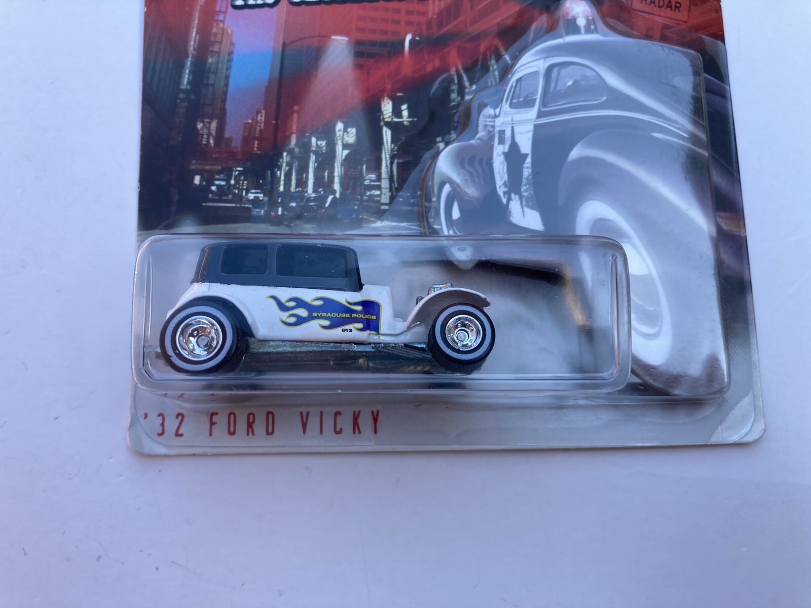 Hot Wheels 32 Ford Vicky from Cop Rods series. Real Riders | eBay