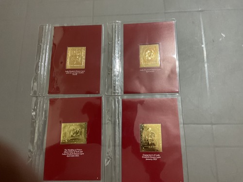 great britain ( bernier Islands) mnh x 4 gold stamps | eBay