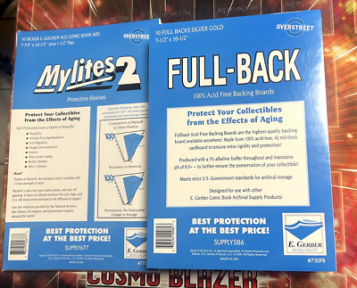 50 E. Gerber Mylites2 & Full-Back Silver/Golden Age Set 775M2/750FB | eBay