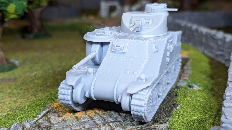 WW2 USA M3 LEE MEDIUM TANK, 3D PRINTED, MANY SCALES AVAILABLE | eBay