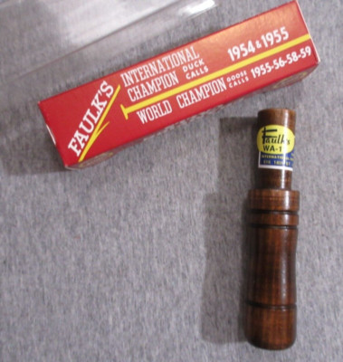vintage Faulk's WA-11 duck call game call lot E | eBay