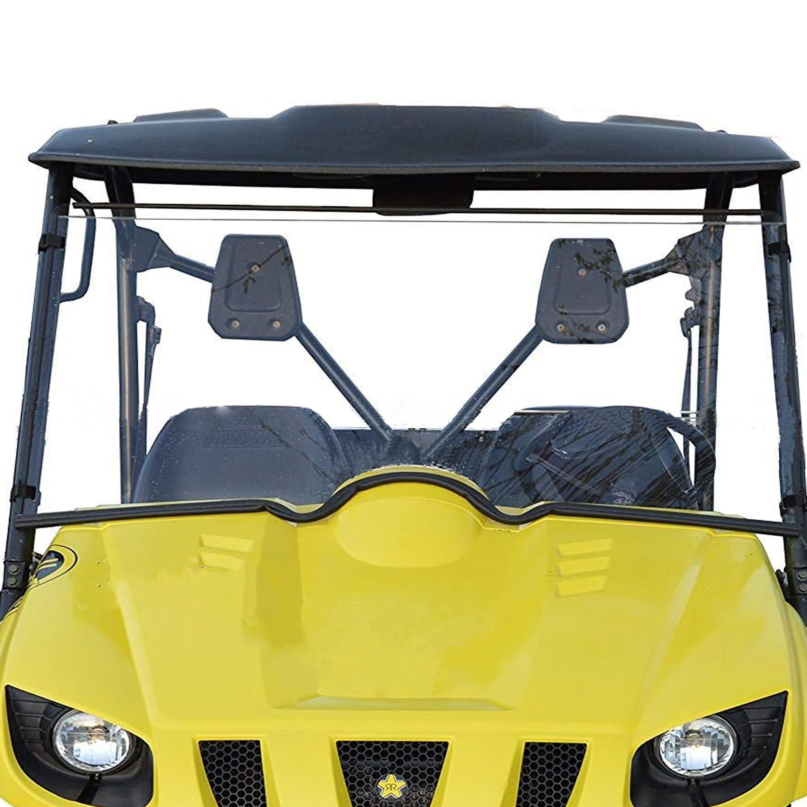 Full Front Windshield Scratch Resistance For Yamaha Rhino 450 660 700 ...