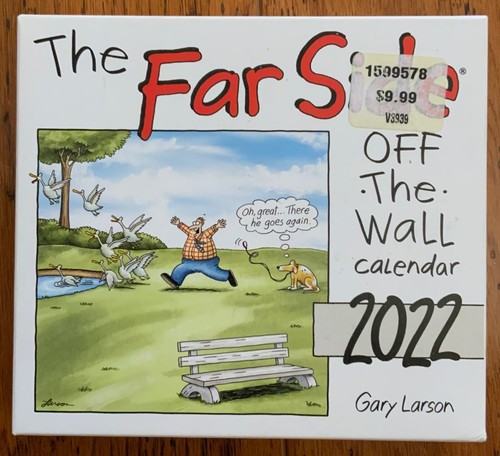 2022 The Far Side Off-The-Wall Calendar by Gary Larson comic unused ...