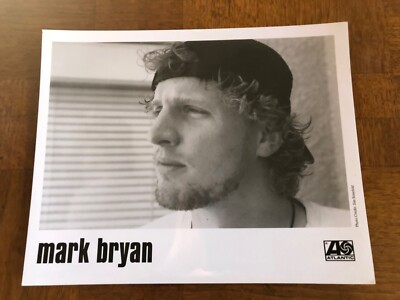 Mark Bryan Pop Blues Rock Musician Vintage 10x8 Press Photo | eBay