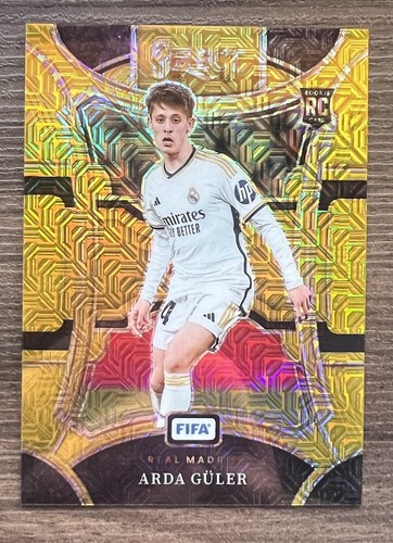 Arda Guler Panini Select FIFA 2023-2024 Mezzanine Gold Prizim /10 | eBay