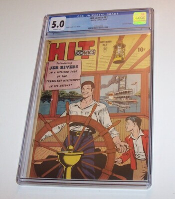 Hit Comics #61 - Quality Comics 1949 Golden Age Issue - CGC VG/FN 5.0 ...
