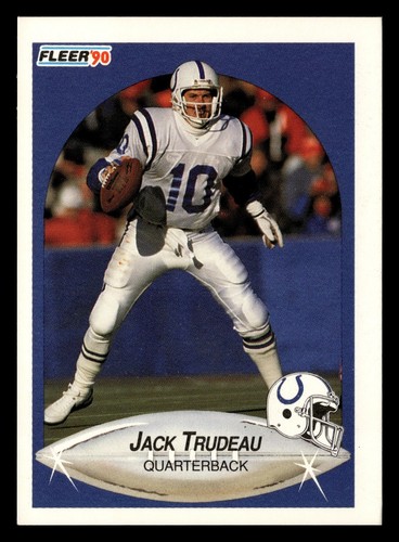 Jack Trudeau 1990 Fleer #234 Indianapolis Colts FOOTBALL *223 | eBay