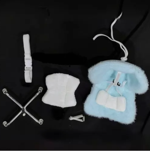 For Labubu Car Doll Safety Seat, OB11 Plush Seat, Air Aromatherapy ...