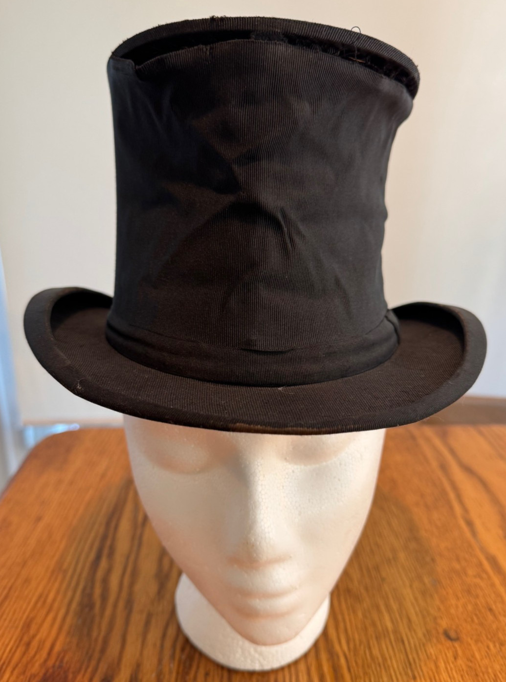 ANTIQUE - TOP HAT - COLLAPSIBLE - Werner Bros. Haberd… - Gem