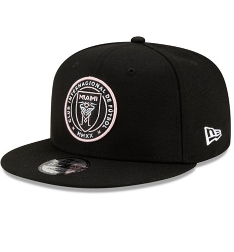 NEW ERA INTER MIAMI FC 950 SNAPBACK BLACK PINK MESSI SOCCER CLUB NEW ...