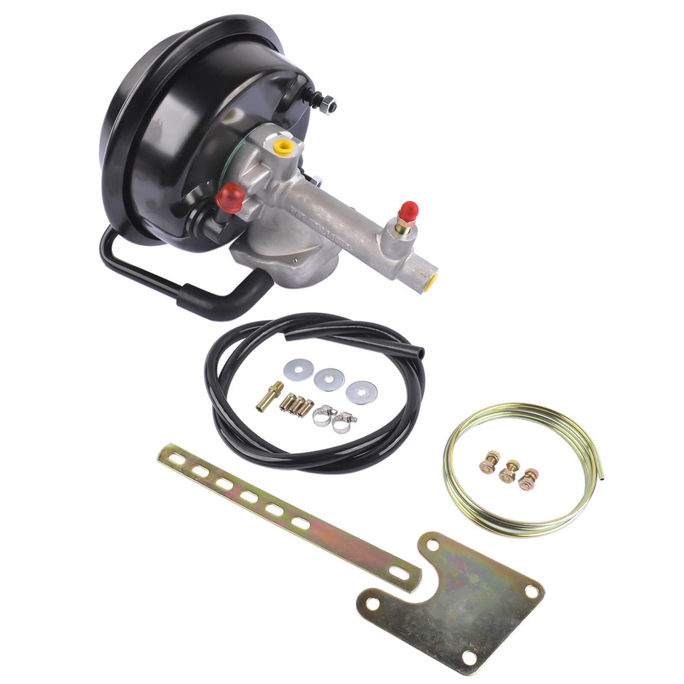 7" Remote Brake Booster Kit & Bracket Mount Kit for Ford Fairlane ...