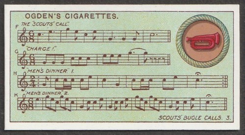 Ogden's, Boy Scouts, 1912, 3rd Series, Blue Backs, No 143, Scouts ...