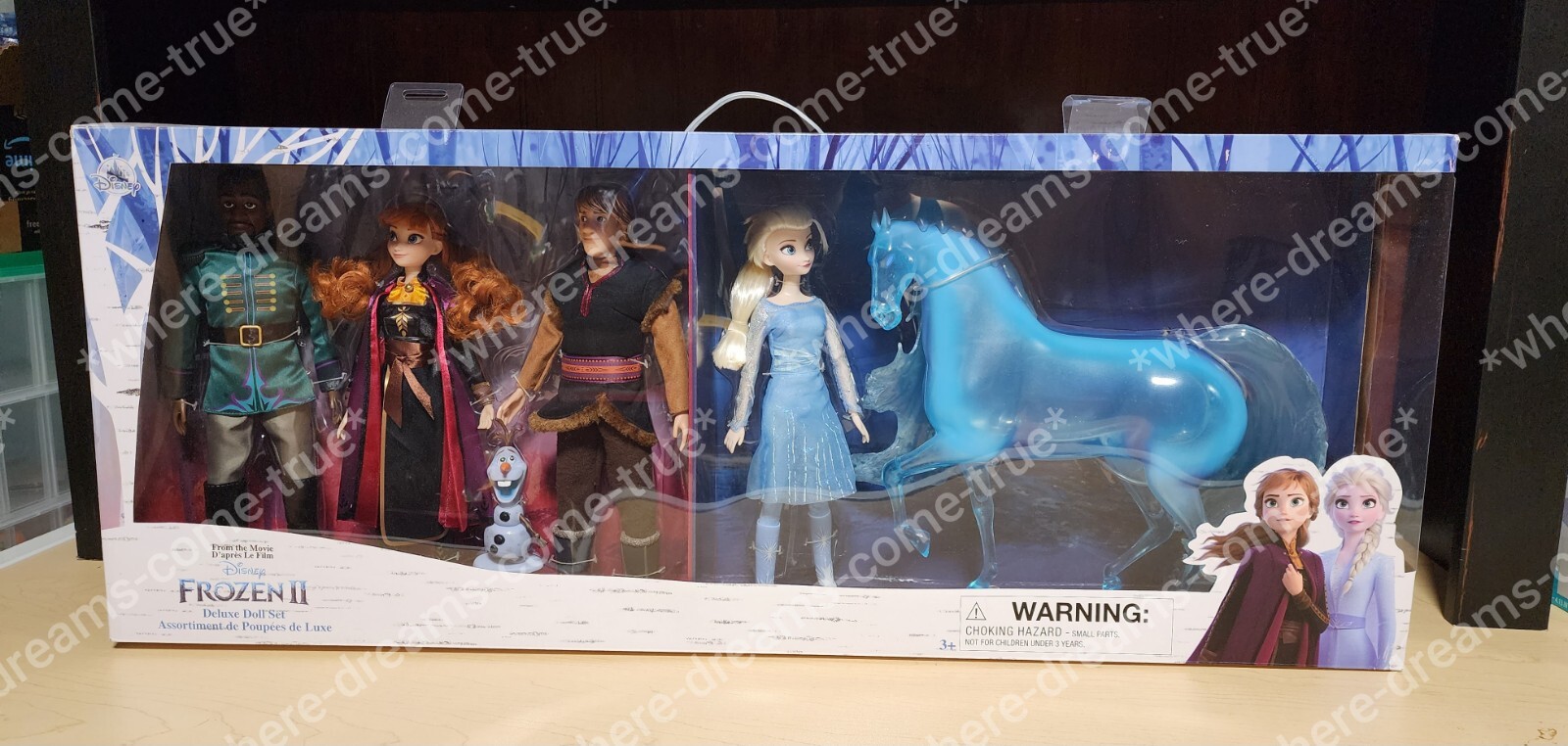 Disney's Frozen II - Deluxe Doll Set 5 Piece Play Set Detailed Figures ...