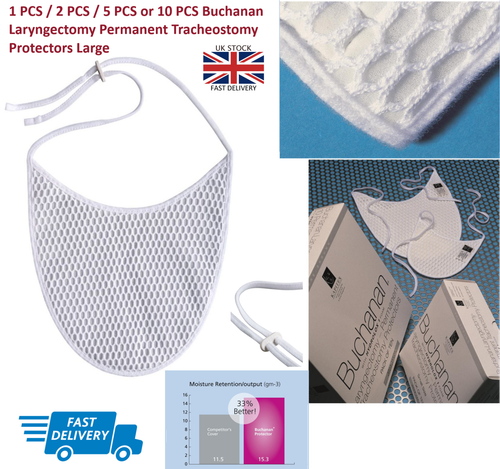 1 / 2 / 5 / 10 PCS Buchanan Laryngectomy Permanent Tracheostomy ...