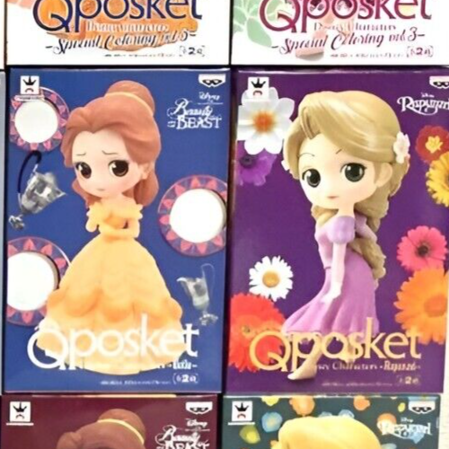 Q posket Disney Princess 18 Pieces Set First Edition + Special Color ...
