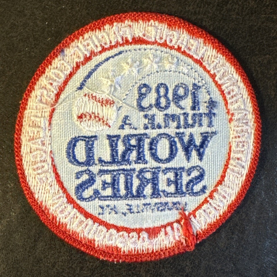 1983 AAA World Series Minor League Baseball Tidewater Tides 3" Dwight ...