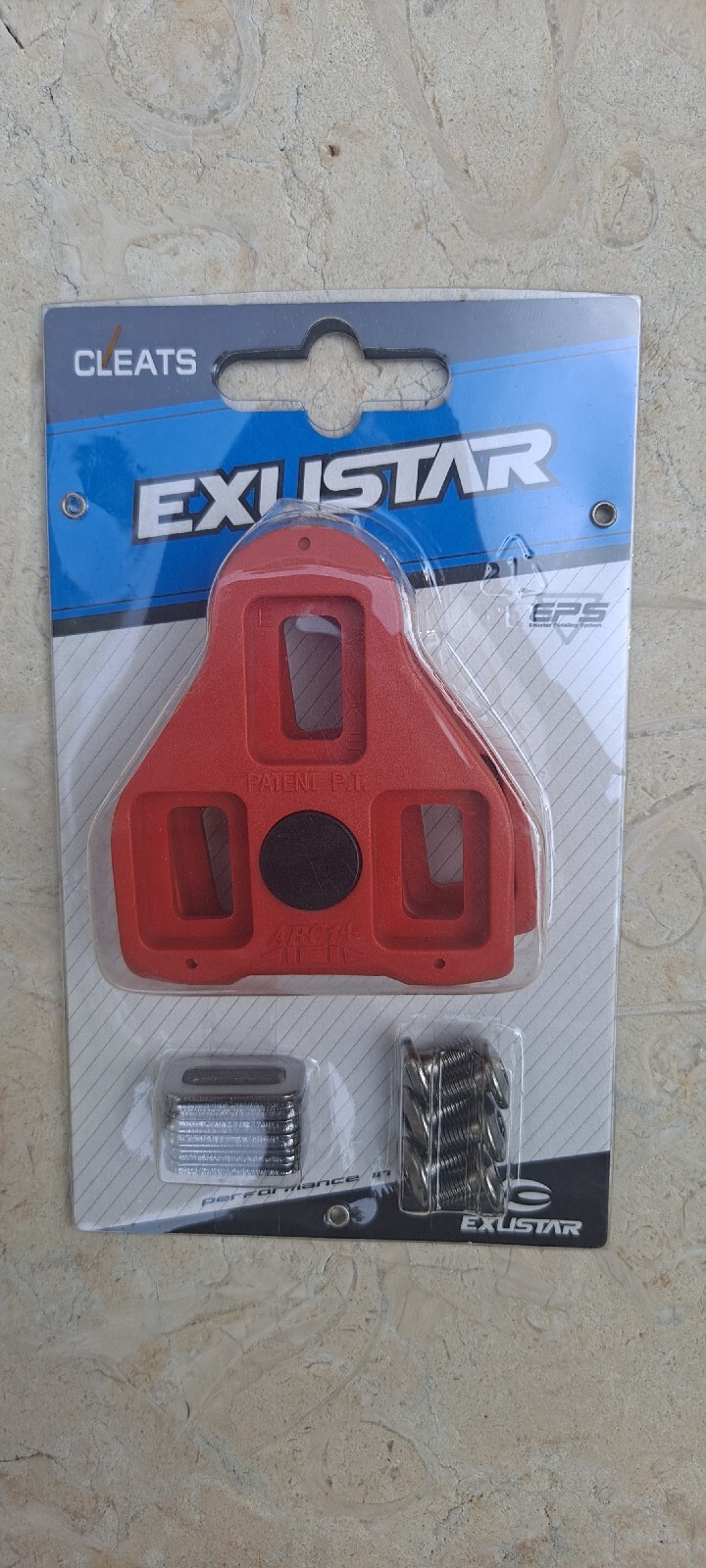 Exustar ARC 1 Look Delta Cleats (Red) (9°) [E-ARC1] New | eBay