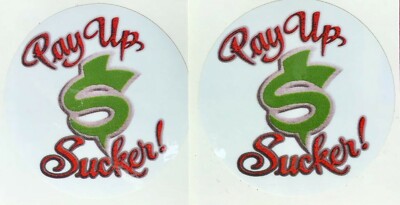 2-PACK HOT ROD RAT FINK BIKER CHOPPERS MOTORCYCLES TOOLS GUNS STICKERS ...