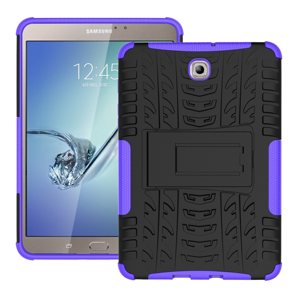 Heavy Duty Rubber Tablet Cover Case For Samsung Galaxy Tab S2 8.0/9.7 ...