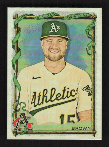 Seth Brown 2023 Allen & Ginter Silver Portrait Hot Box Oakland ...