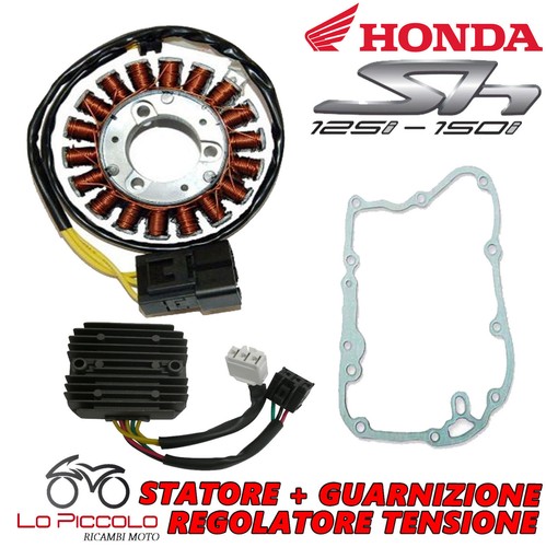 KIT STATORE + GUARNIZIONE + REGOLATORE PER HONDA PES PS SH 125 150 2009 ...