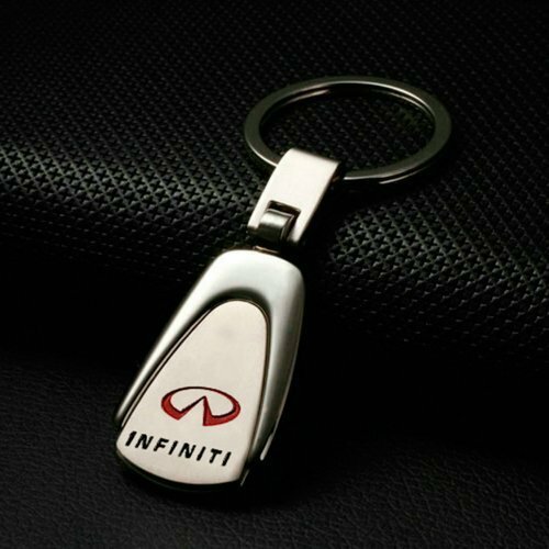 INFINITI Logo Titanium Keyring Keychain Key Chain Ring | eBay