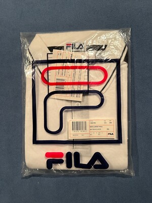 Brand new with tags original 80's vintage unopened white fila XXL ...