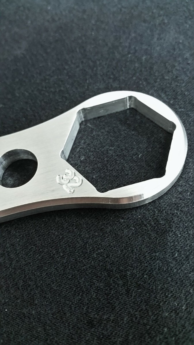 WCM Fox 40 Fork Tool - 28mm & 32mm Aluminum Socket Wrench For Top/Air ...