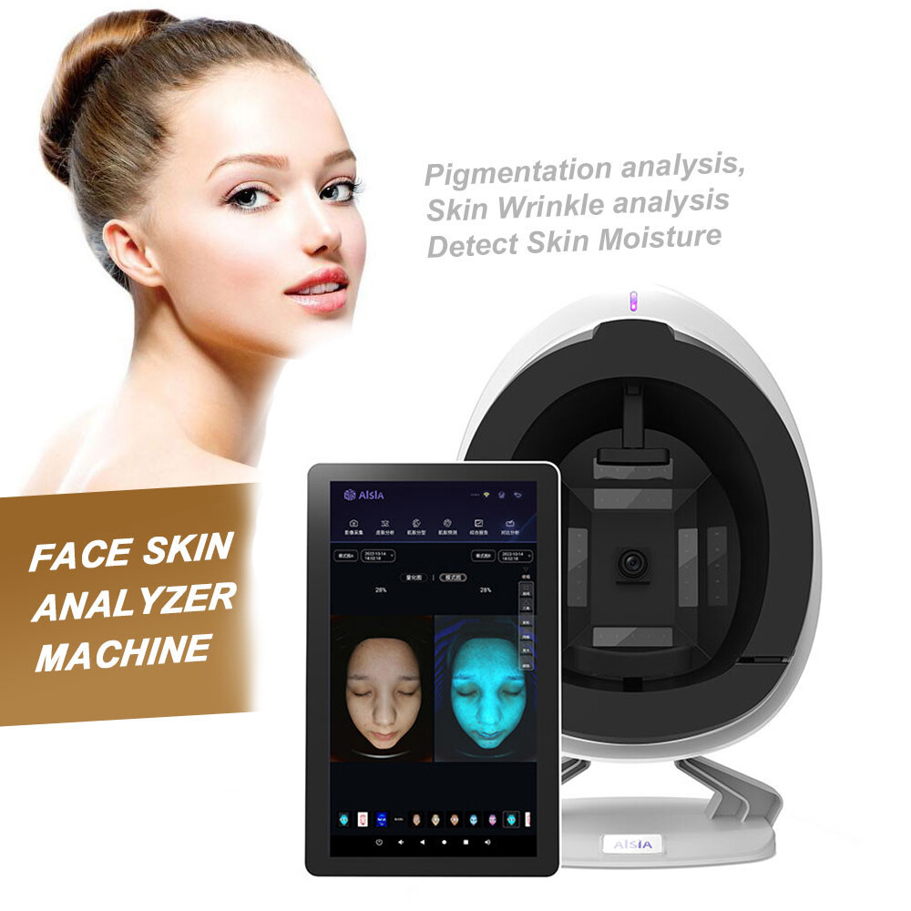 3D Digital Skin Analysis Machine Facial Skin Analyzer Pigment Wrinkle ...