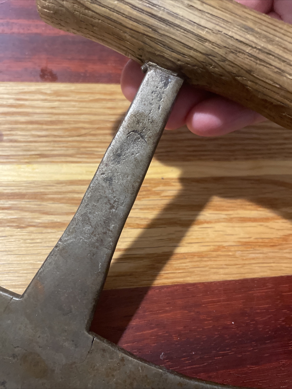 Antique 1800’s Alaska Ulu Knife Whale Blubber Flensing Indian Native ...