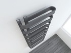 Posh Designer Flat Panel Heated Bathroom Towel Rail Radiator Warmer ...
