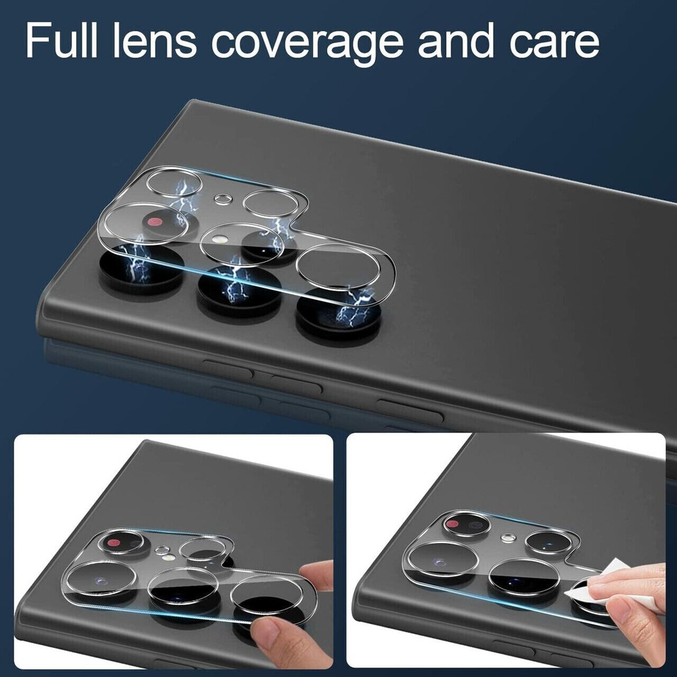 For Samsung Galaxy S24 Ultra 24 Plus Tempered Glass Screen Camera Lens ...