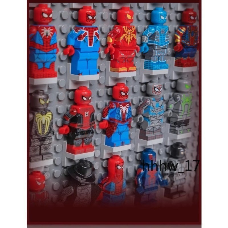 Spider Man Building Block Book Assembly Toy Boy Marvel Collection ...
