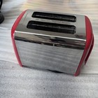 Hamilton Beach 2 Slice Toaster Type T95 Chrome and Red | eBay