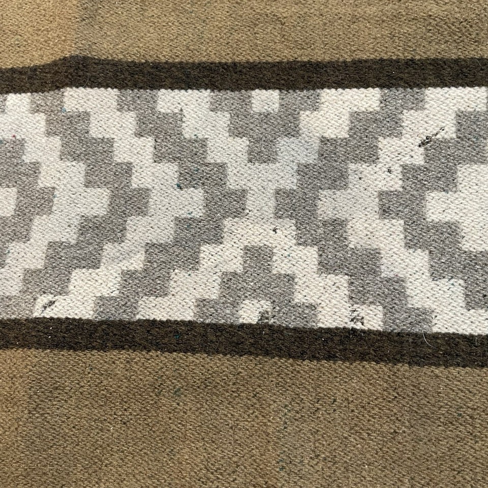 Antique J. CAPPS and SONS Pure WOOL Indian Trade FELT Edge BLANKET 52 ...