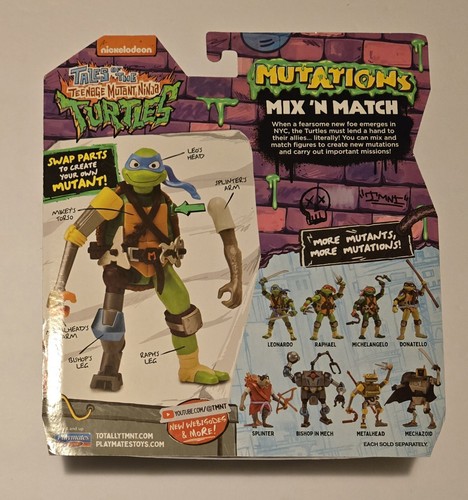 Tales of Time Ninja Turtles Mutations Mix N Match BISHOP IN MECH Toy ...