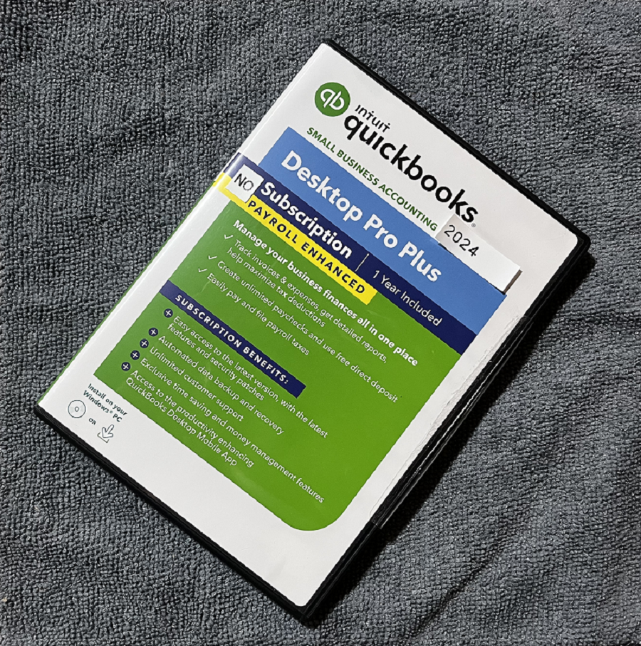 Quickbooks Desktop Pro 2024 small business accounting DVD | eBay