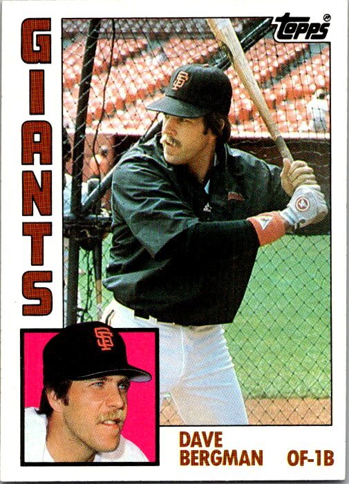 1984 Topps #522 Dave Bergman | eBay