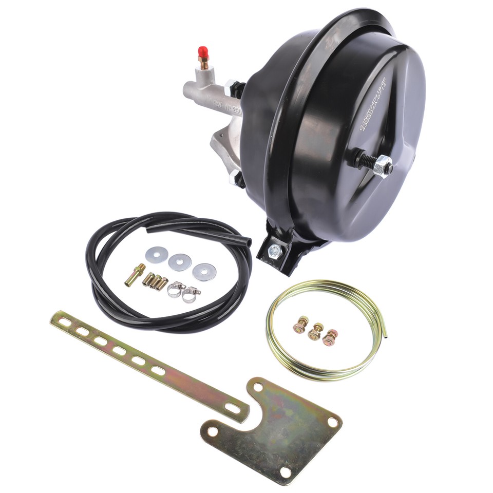 7" Remote Brake Booster Kit & Bracket Mount Kit for Ford Fairlane ...