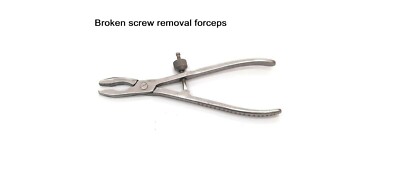 Orthopedic Broken screw removal forceps surgical instruments stainles ...