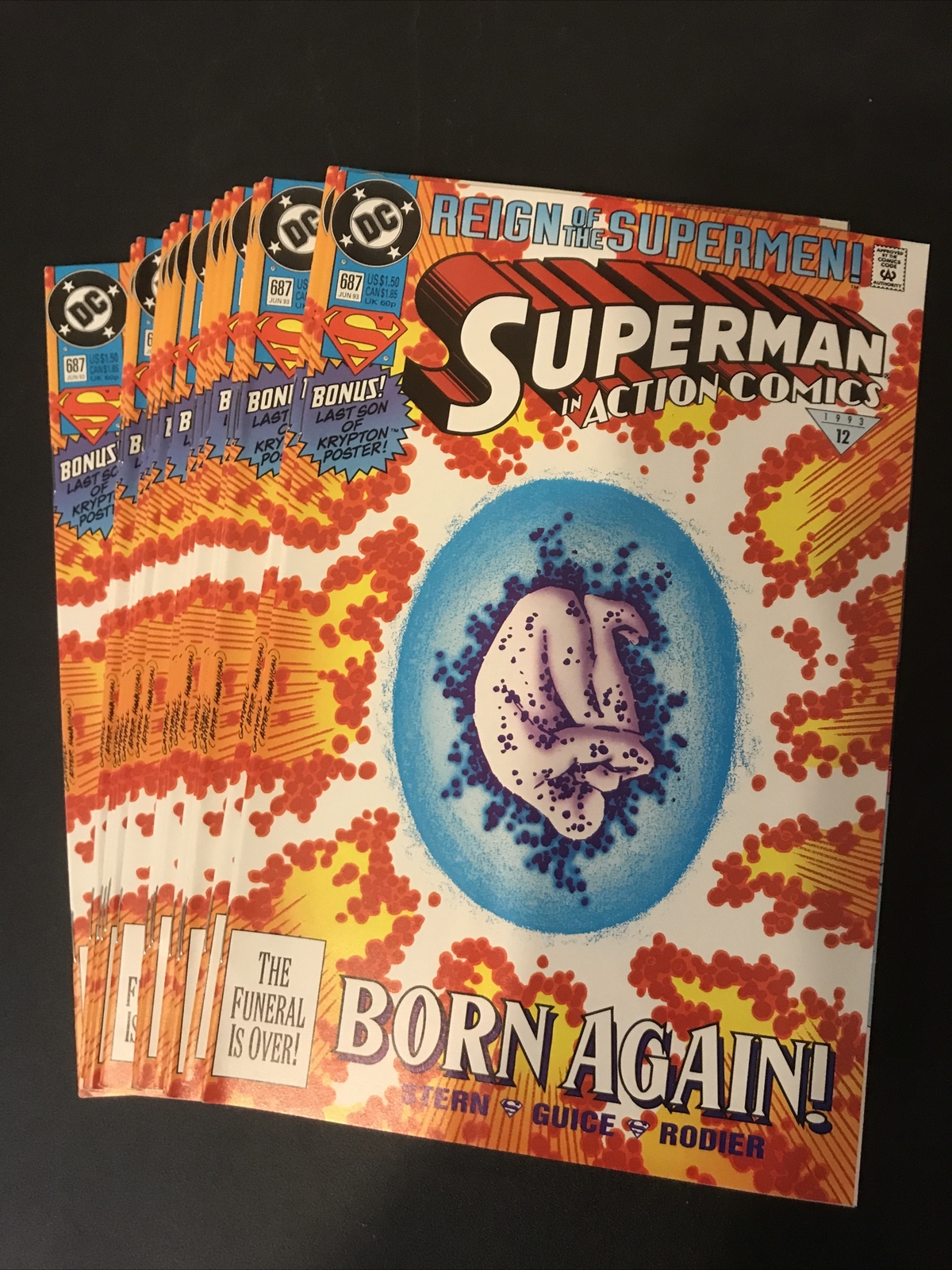 Superman Action Comics #687 Dc Lot Of x20 Copies | eBay