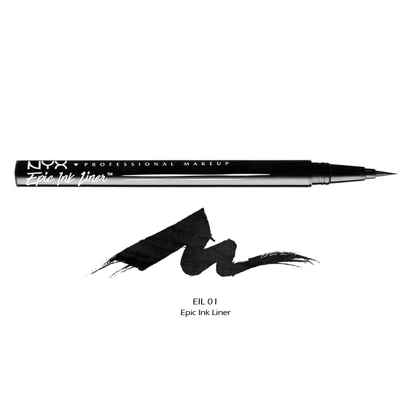 1 NYX Epic Ink Waterproof Liquid Eyeliner "EIL 01 - Black" *Joy's ...