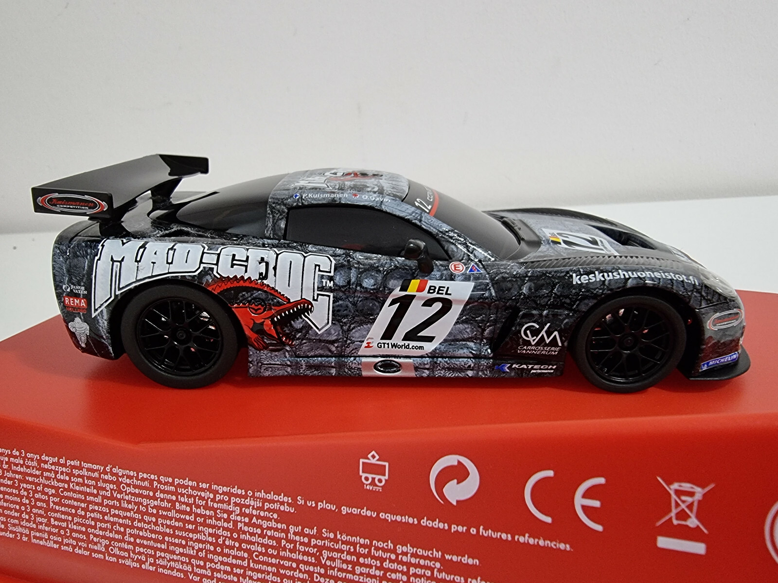 Ninco 55090 Chevrolet Corvette GT3 Mad Croc 1/32 #NEW | eBay