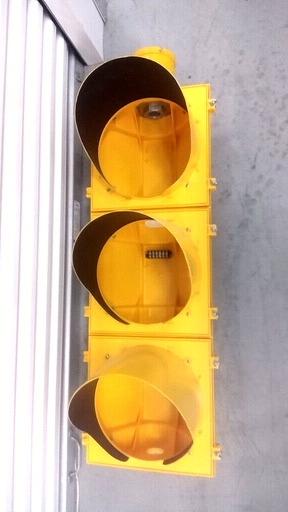 Yellow Stop Light