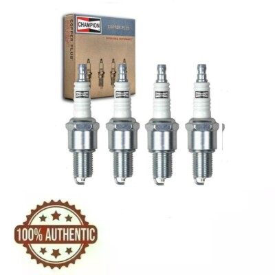 GENUINE OEM CHAMPION PART # RN9YC; SPARK PLUG 4 PACK | eBay