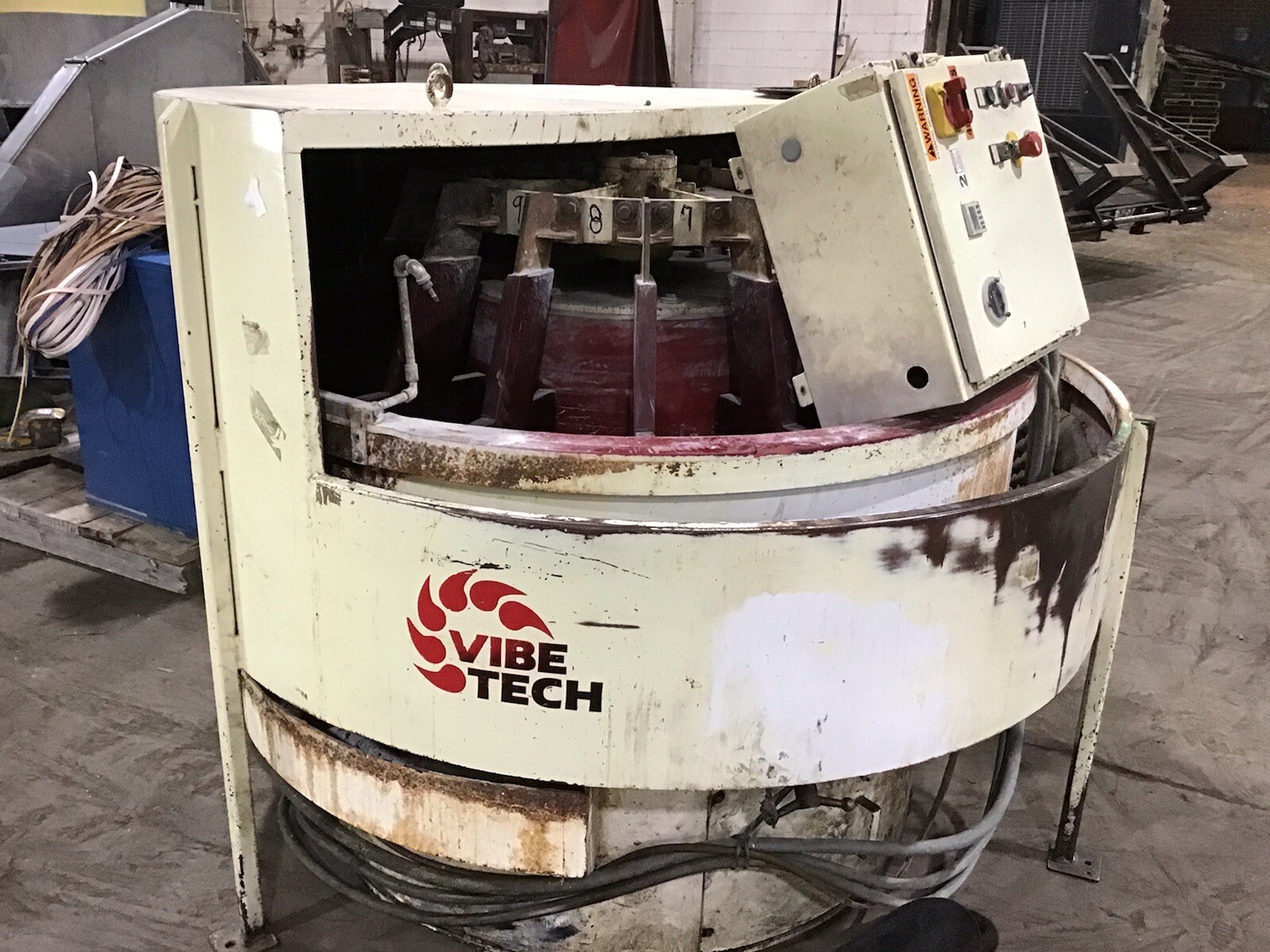 Vibe Tech Vibratory finisher deburring VT-6026F | eBay