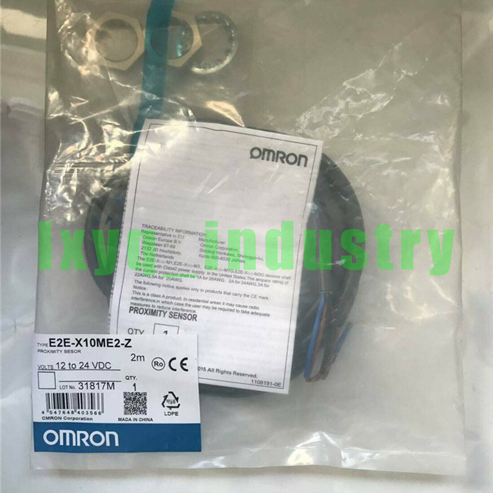 New in box Omron E2E-X10ME2-Z Proximity Switch 12-24VDC 1 year warranty #LI | eBay