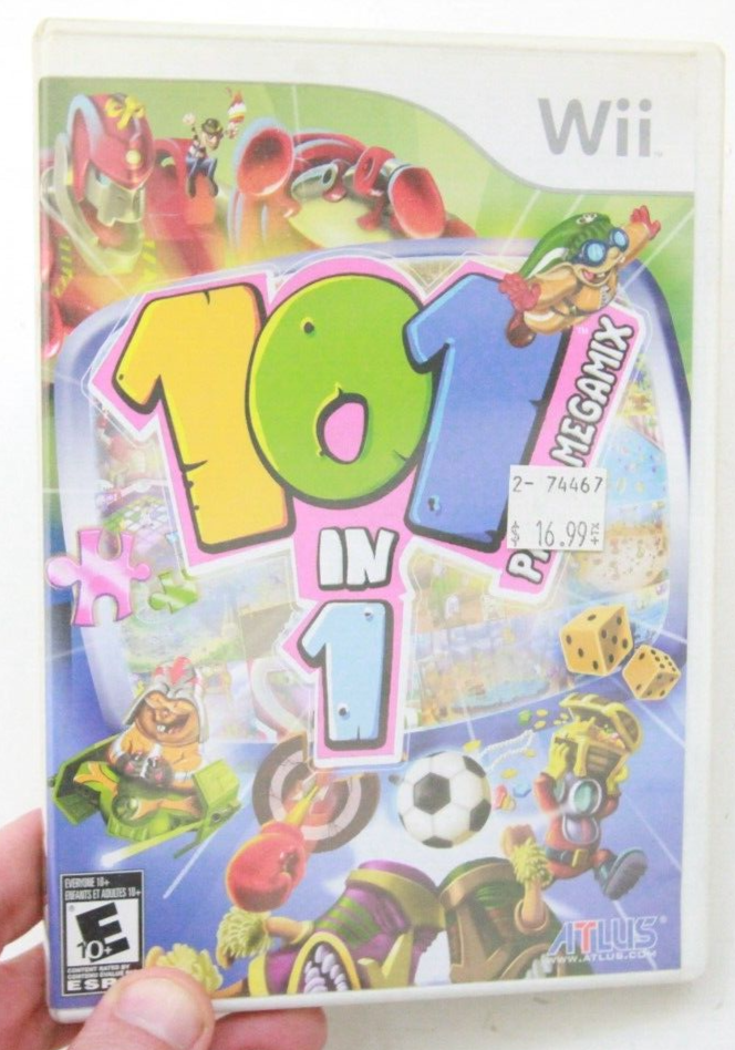 Nintendo Wii 101 in 1 Sports Party Megamix Video Game Atlus Rated ...